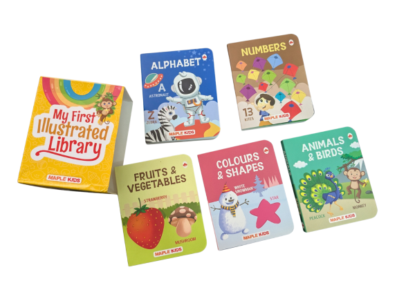 My First Learning Library Set for Kids – New Board Books – Chasmish